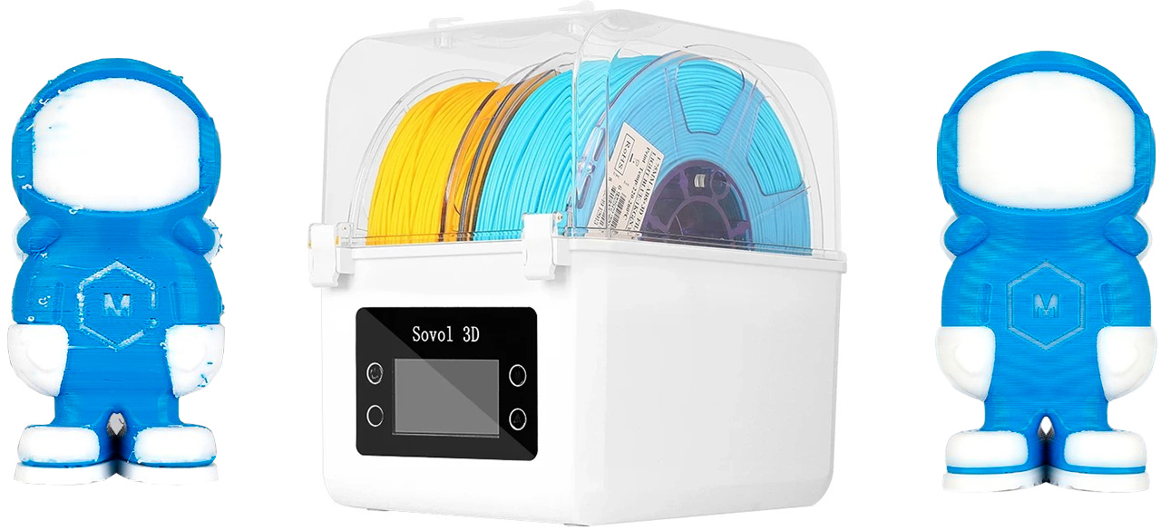 Best filament dryer boxes for PETG, TPU and PLA - 3d printing tips